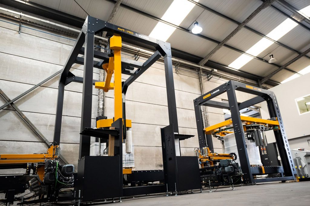 What features should be considered in a pallet wrapper?