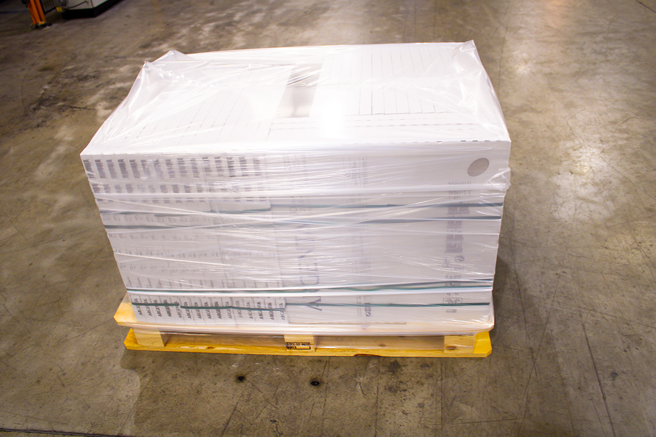 The logistical journey of a ceramic pallet from Castellón to Seattle