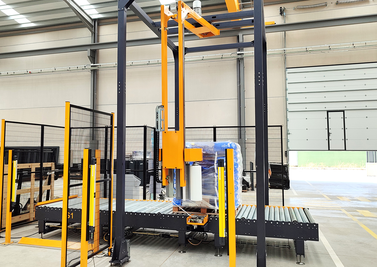 Innova introduces its New Pallet Arm Wrapper: AWS Techlite