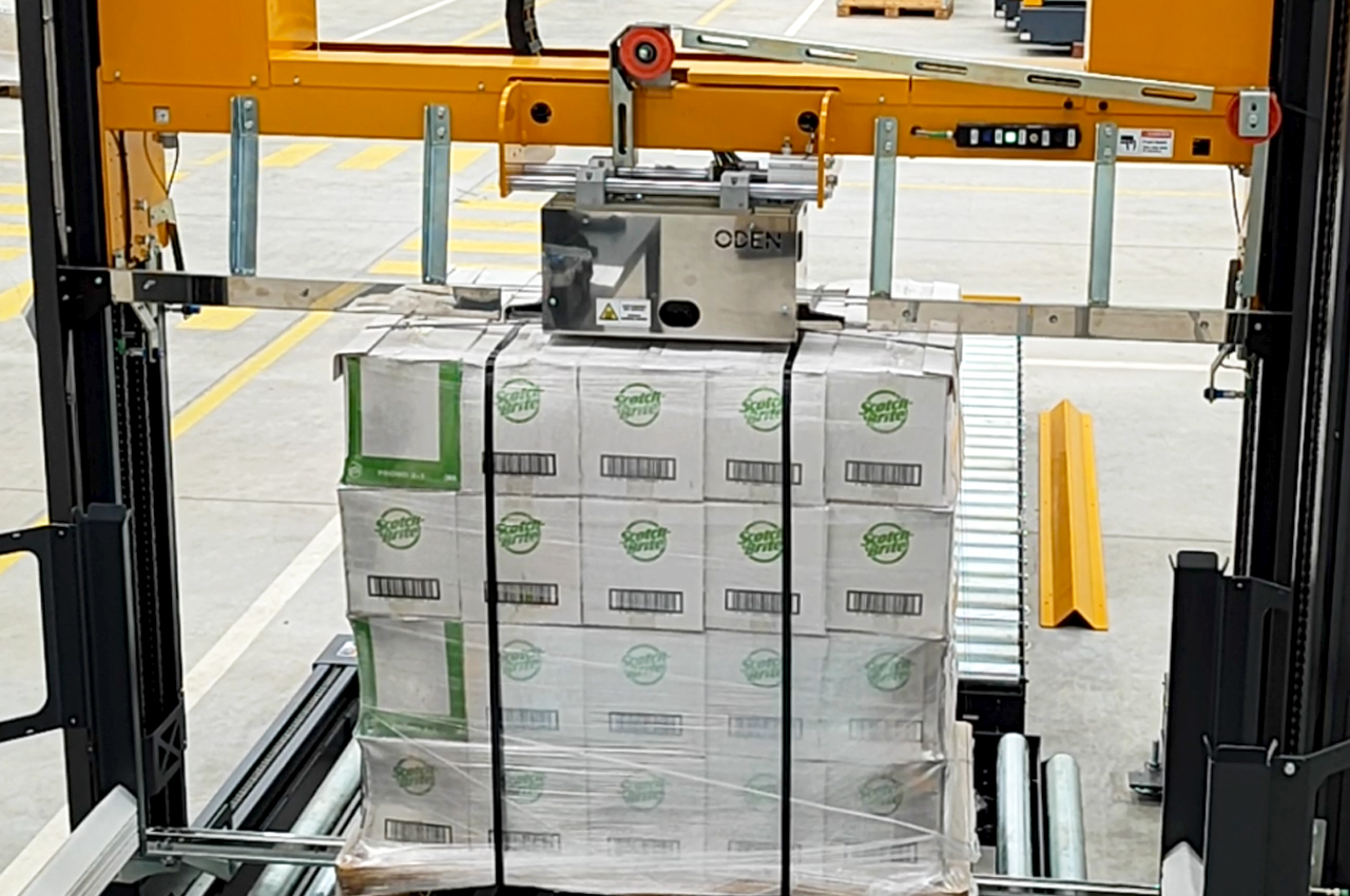 Most Efficient Strapping with Innova’s Patented Strapping Head